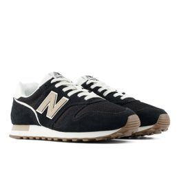 New Balance Damen Sneaker "373", Gr. 37, schwarz, Leder, Textil, Schuhe