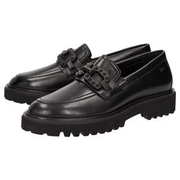 Sioux Damen Slipper "Amandira-700", Gr. 39, schwarz, Obermaterial: 100% Lammnappaleder LANA. 100% Gummi rubber., Schuhe