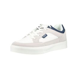 Herren Sneaker "Dockers by Gerli Sneaker Textil", Dockers by Gerli, Gr. 45, wei&szlig;, Textil, Schuhe