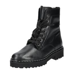 Gabor Damen Schn&uuml;rstiefelette "Gabor Stiefelette Leder", Gr. 40,5, schwarz, Leder, Schuhe