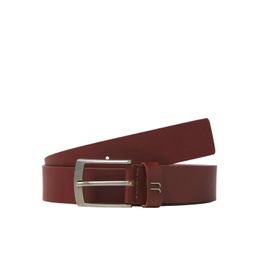 Jack & Jones JACK & JONES Herren Lederg&uuml;rtel "JACDALLAS BELT NOOS", braun, Gr. 105, unifarben, Leder, G&uuml;rtel
