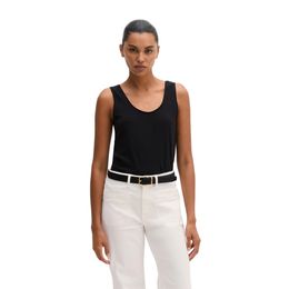 Marc O'Polo MARC O'POLO Damen T-Shirt "aus Slub-Jersey", schwarz, Gr. XXS, unifarben, Obermaterial: 100% Baumwolle, Shirts