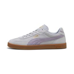 Puma Damen Sneaker "CLUB II ERA SUEDE", Gr. 42,5vibrant silber, lila luster, Leder, unifarben, Schuhe, f&uuml;r aktiven Alltag, mit SOFTFOAM+