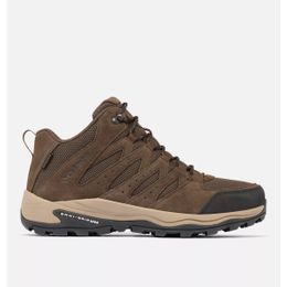 Columbia Herren Wanderschuh "REDMOND IV MID WATERPROOF", Gr. 47cordovan, tangy orange, Mesh, Synthetik, Schuhe, wasserdicht