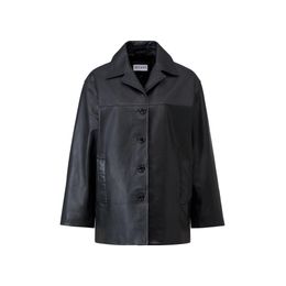 RICANO Damen Lederjacke "Lederjacke Beatrice", schwarz, Gr. S, Obermaterial: 100% Lammnappaleder LANA. Futter: 100% Polyester PES., Jacken,