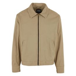 Urban Classics Herren Allwetterjacke "Urban Classics Herren Workwear Jacket", beige, Gr. 5XL, unifarben, 65% Polyester, 35% Baumwolle, Jacken