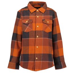Blue Seven Jungen Langarmhemd "Karohemd"2820, kupfer, Gr. 122, 100% Baumwolle, Hemden