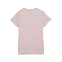 Puma Damen T-Shirt "ESS SMALL NO 1 LOGO TEE S", rosa, Gr. XL, unifarben, Jersey, Obermaterial: 100% Baumwolle, Shirts, Kurzarm, aus Baumwolle, mit