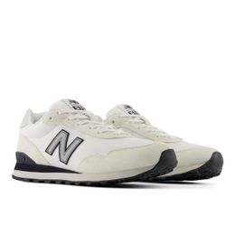 New Balance Herren Sneaker "515", Gr. 40,5, wei&szlig;, Leder, Textil, Schuhe