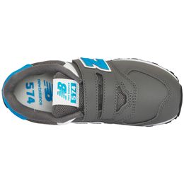 New Balance M&auml;dchen Sneaker "574", Gr. 33,5, beige, Synthetik, Textil, Schuhe
