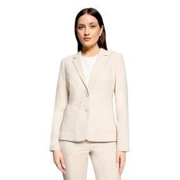 Betty Barclay Damen Kurzblazer "Damen langarm"grau beige, Gr. 38, Obermaterial: 86% Polyester, 14% Elasthan. Futter: 100% Polyester, Blazer