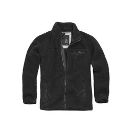 Brandit Herren Allwetterjacke "Brandit Herren Teddyfleece Jacket", schwarz, Gr. 5XL, mehrfarbig, 100% Polyester, Jacken