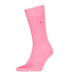 Tommy Hilfiger Herren Socken "TH MEN SOCK 1P PREMIUM WOOL", Gr. 43, pink, Obermaterial: 70% Wolle, 19% Baumwolle, 9% sonstige Fasern, 2% Elasthan,