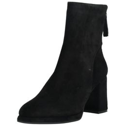 REGARDE LE CIEL Damen High-Heel-Stiefelette "Regarde Le Ciel Stiefelette Leder", Gr. 41, schwarz, Leder, Schuhe