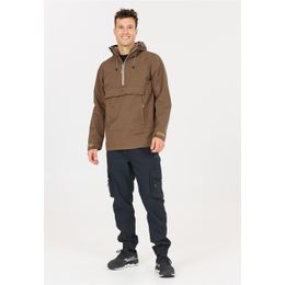 WHISTLER Herren Outdoorjacke "Dallon", braun, Gr. L, unifarben, 65% Polyester, 35% Baumwolle, Jacken, aus atmungsaktivem Material