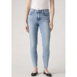 Levi's LEVI'S Damen Skinny-fit-Jeans "720 High Rise", blau, Basic, Gr. 28, Denim/Jeans, Obermaterial: 85% Baumwolle, 13% Polyester, 2% Elasthan, Jeans