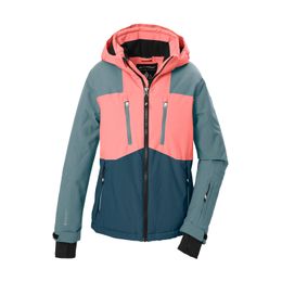 Killtec M&auml;dchen Skijacke "KSW 191 GRLS SKI JCKT", bunt, Gr. 164, Obermaterial: 100% Polyester.Futter: 100% Polyester.F&uuml;llung: 100% Polyester, Jacken,