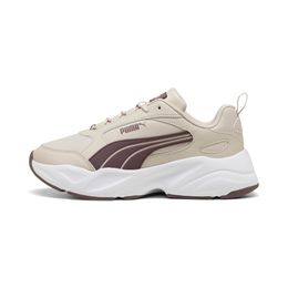 Puma Damen Sneaker "CASSIA 20 L", Gr. 37silber fog, rich cocoa, Puma wei&szlig;, Synthetik, unifarben, Schuhe, f&uuml;r sportliche und l&auml;ssige Looks, mit