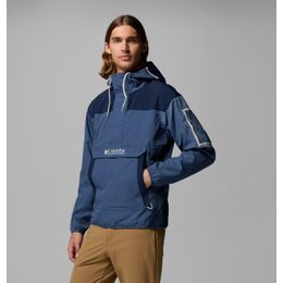 Columbia Herren Windbreakerschwarz mountain, collegiate navy, Gr. S, Obermaterial: 100% Nylon, Jacken, leichte &Uuml;bergangsjacke, f&uuml;r Wandern und