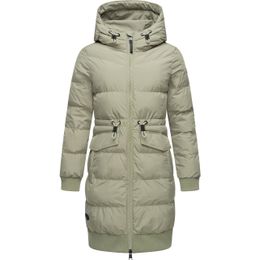 Ragwear Damen Steppmantel "Briosh", gelb, Gr. XL, Obermaterial: 100% Polyester. Futter: 100% Polyester. Wattierung: 100% Polyester, M&auml;ntel,