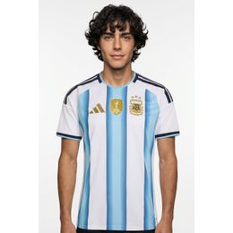 Herren Fu&szlig;balltrikot "AFA H JSY D", blau, Gr. XXXL, adidas Performance, Obermaterial: 100% Polyester, Trikots, f&uuml;r Erwachsene, mit Climacool