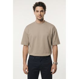 JOOP! JOOP JEANS Herren T-Shirt "Aldric", beige, Gr. XL, clean, unifarben, Single Jersey, Obermaterial: 65% Modal, 35% Polyester, Shirts, Regular fit mit