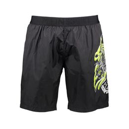 Plein Sport Badeshorts in Schwarz - 70% | Gr&ouml;&szlig;e M | Herren-bademode-sport