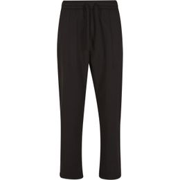 Damen Stoffhose "Another Cotton Lab Another Heavy Pleated Trousers", schwarz, Gr. L, ANOTHER COTTON LAB, unifarben, 100% Polyester, Hosen