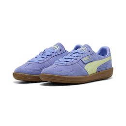 Puma Damen Sneaker "PALERMO", Gr. 40,5intense lavender, gum, Leder, mehrfarbig, Schuhe, f&uuml;r Alltag, aus Leder, mit Schn&uuml;rverschluss