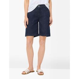 Brax Damen Bermuda Style MAINE B CLEAN DARK BLUE, denim dunkelblau, Gr. 38