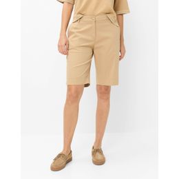 Brax Damen Bermuda Style MIA B GOLDEN BEIGE, Beige, Gr. 46
