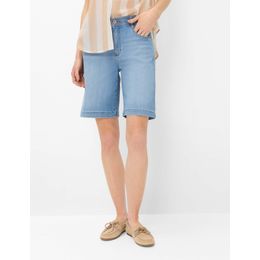 Brax Damen Bermuda Style MAINE B USED LIGHT BLUE, denim hellblau, Gr. 46