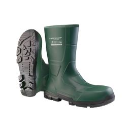 Dunlop M&auml;dchen Gummistiefel "Acifort JobGUARD kurz", Gr. 44, gr&uuml;n, Obermaterial: 100% PVC PVC., Schuhe