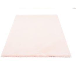 Hochflor-Teppich, B:140cm H:25mm L:200cm, rosa, OCI DIE TEPPICHMARKE, Polyester, Teppiche, "BUFFY SOFT, Fell Haptik", Fellteppich, weich, alle R&auml;ume