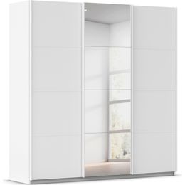 Kleiderschrank 2, B:203cm H:229cm T:62cm, wei&szlig;, Holzwerkstoff, Kinderzimmer, Schr&auml;nke, "Mehrzweckschrank Aktenschrank M&ouml;bel Mietswohnung Schlafzimmer