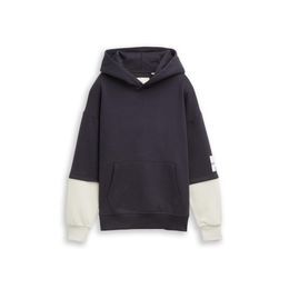 Tom Tailor Sweatshirt Jungen Gr&ouml;&szlig;e 140 dunkelgrau / offwhite