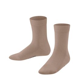 Falke Damen Socken "Family", Gr. 31, beige, Obermaterial: 92% Baumwolle CO. 7% Polyamid PA. 1% Elasthan EL., glatt, Socken