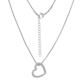 TITANIA Damen Kette mit Anh&auml;nger "Titananh&auml;nger mit Edelstahlkette", Titantitanfarben, Titan, Halsketten