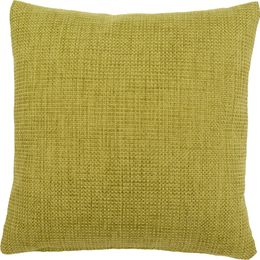 G&ouml;zze Dekokissen G&Ouml;ZZE, B:60cm L:60cm, gr&uuml;n, Obermaterial: 100% Polyester, Dekokissen_Sitzkissen_Kissenh&uuml;llen, "Dallas", in vielen Farben