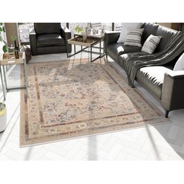Teppich, B:200cm H:7mm L:290cm, bunt, OCI DIE TEPPICHMARKE, Polyacryl, Wohnzimmer, Teppiche, "MYSTIC LIMITED", florale Muster in 3D-Optik, Bord&uuml;re,
