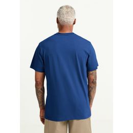 Jack Wolfskin Herren T-Shirt "ESSENTIAL T M"blauorchid, Gr. XL, Obermaterial: 100% BAUMWOLLE, Shirts, T-Shirt aus Bio-Baumwolle, atmungsaktiv,