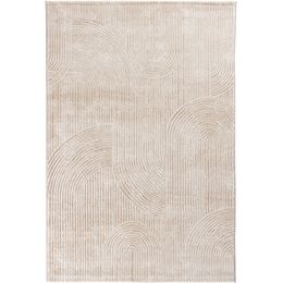 Teppich Sehrazat, B:200cm H:11mm L:290cmbeige, Polyester, Polypropylen, Wohnzimmer, Teppiche, "Moda 1100, auch als L&auml;ufer", Kurzflor, grafisches Hoch