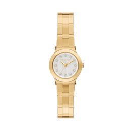 Michael Kors Damen Quarzuhr "BILLIE", gold, Armbanduhren, Armbanduhr, Damenuhr, Edelstahlarmband, analog, Glassteine