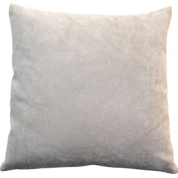 G&ouml;zze Dekokissen G&Ouml;ZZE, B:40cm L:40cm, beige, Obermaterial: 100% Polyester, Dekokissen_Sitzkissen_Kissenh&uuml;llen, "Muri", in vielen Unifarben