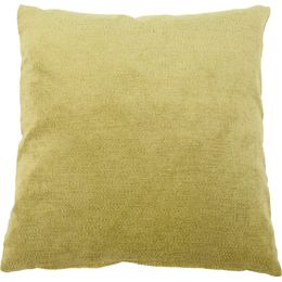 G&ouml;zze Dekokissen G&Ouml;ZZE, B:40cm L:40cm, gr&uuml;n, Obermaterial: 100% Polyester, Dekokissen_Sitzkissen_Kissenh&uuml;llen, "Muri", in vielen Unifarben