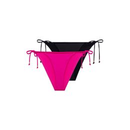 Dorina Damen Bikini-Hose "Amnesia", pink, Gr. XXL, Microfaser, Obermaterial: 52% Polyamid, 33% Polyester, 15% Elasthan, Badehosen, mit Bindeb&auml;ndern