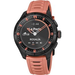 Lotus Herren Smartwatch "Connected Full D"lachsfarben, lachsfarben, Smartwatches, Armbanduhr, Herrenuhr, Bluetooth, Kamera-Fernbedienung,