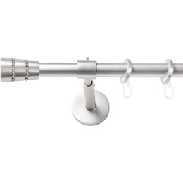 Gardinenstange SN DECO GROUP, L:360cm &Oslash;:19mm, silber, Gardinenstangen