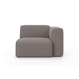Sessel OTTO HOME, B:109cm H:70cm T:97cm, braun, 100% Polyester, Wohnzimmer, Sessel, "Sofa-Eckelement, Ma&szlig;e B/T/H: 109/97/46 cm", als Modul oder