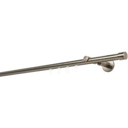 Gardinenstange mydeco, L:200cm, braun, Gardinenstangen, "Kappe function &Oslash; 20mm"